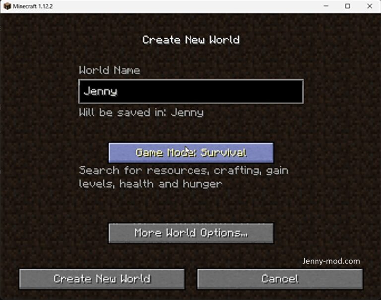 Jenny Mod Minecraft - Download [OFFICIAL]