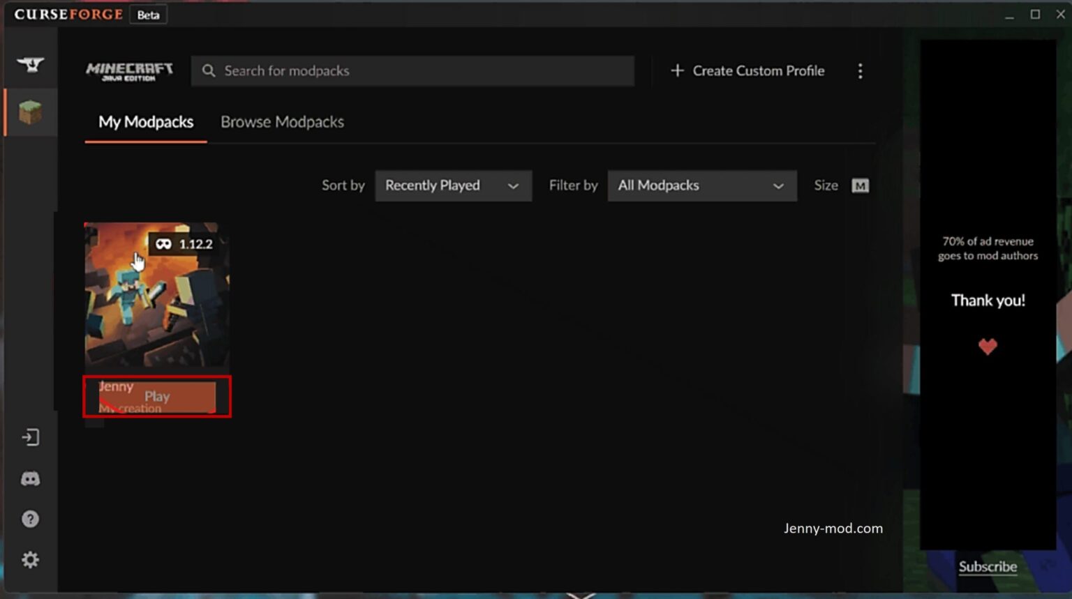 Jenny Mod Minecraft - Download [OFFICIAL]